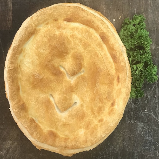 Family size beef pie - Griffith Butchery